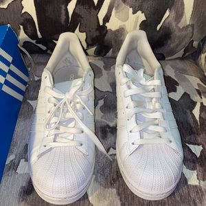 adidas | Shoes | Adidas White Original Shell Toe Sneakers | Poshmark